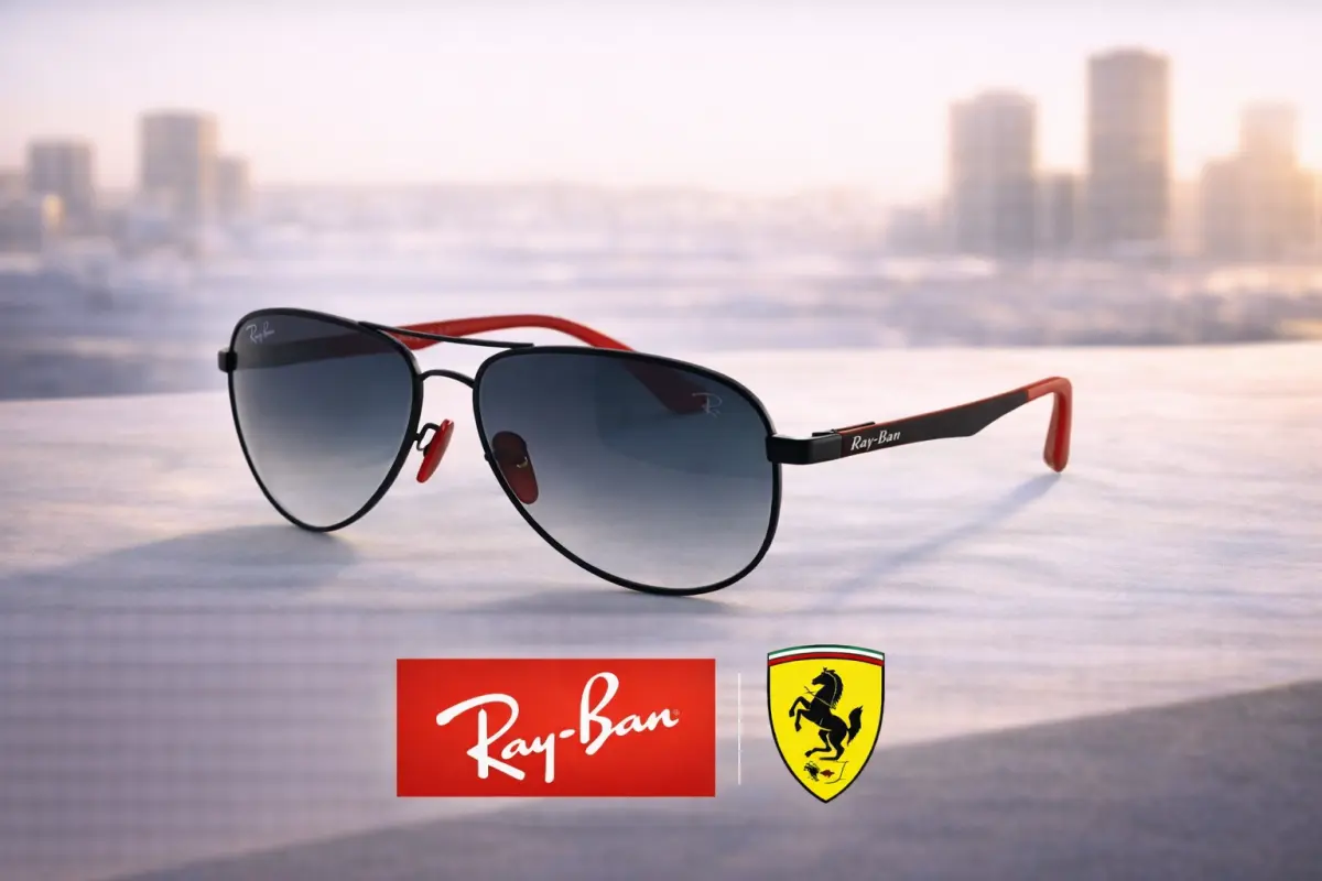 EclonStore - AVIATOR FERRARI NEGRO/GRIS DEGRADÉ